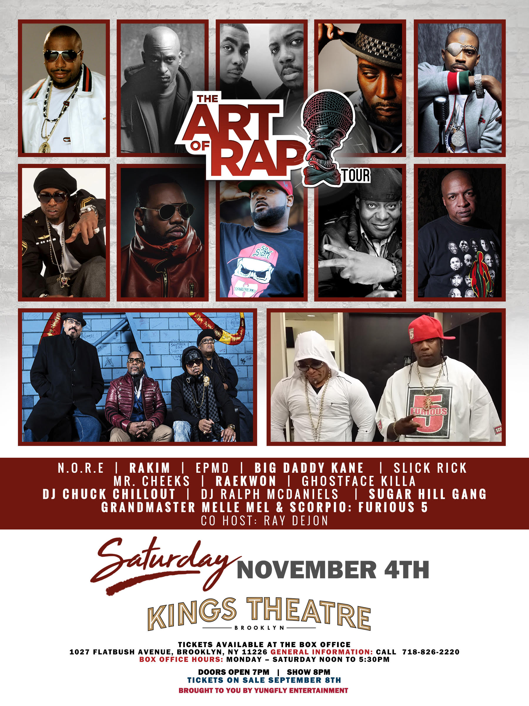 Flyers Pass Art of Rap Show - The Art Of Rap™